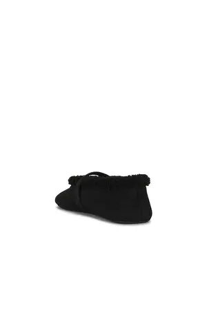 Alaïa La Ballerine Flat In Black
