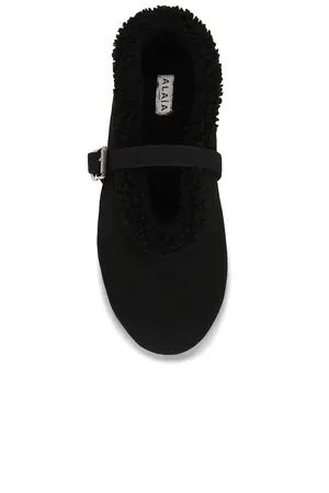 Alaïa La Ballerine Flat In Black