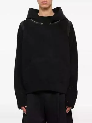 Undercover Deconstructed Wool Hoodie