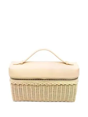 Loro Piana Extra Pocket L27 Wicker Bag