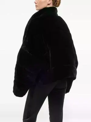 Elie Saab Velvet Puffer Jacket