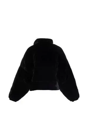 Elie Saab Velvet Puffer Jacket