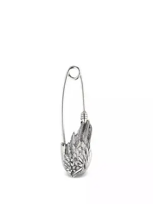 Emanuele Bicocchi Large Ala Wing Safety-pin Earring