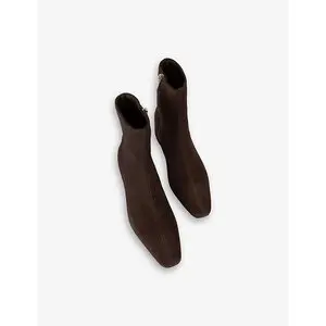 Carvela Padova Suede Block-heel Ankle Boots