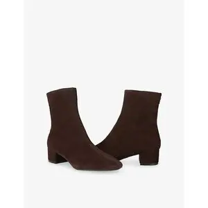 Carvela Padova Suede Block-heel Ankle Boots