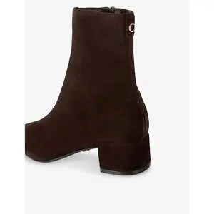 Carvela Padova Suede Block-heel Ankle Boots