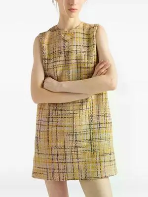 Prada Tweed Mini Dress