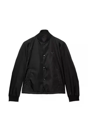 Prada Re-nylon Bomber Jacket - Black