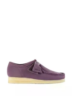 Clarks Wallabee Loafers - Purple
