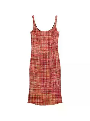 Prada Tweed Dress - Red