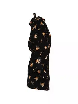 Maje 2020s Floral-print Mini Dress