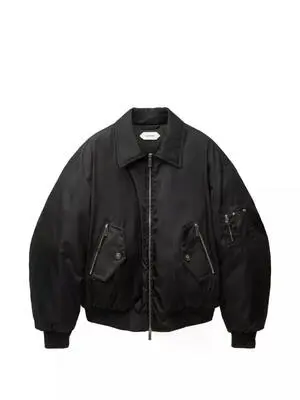 Versace Medusa-embroidered Bomber Jacket - Black