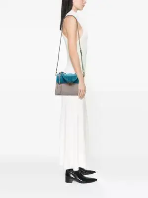 Miu Miu 2010-2026 Bicolor Goatskin Madras Satchel
