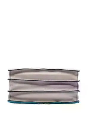 Miu Miu 2010-2026 Bicolor Goatskin Madras Satchel
