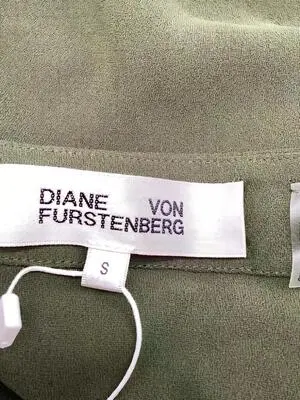 Diane Von Furstenberg Halterneck Wrap Midi Dress - Green