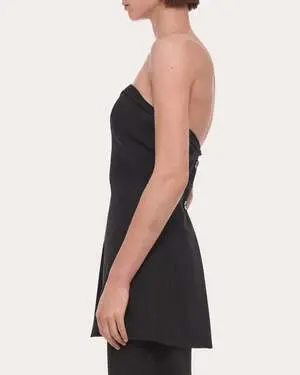 Helmut Lang Wool Gabardine Blazer Top