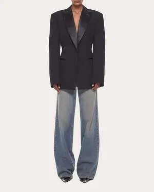 Helmut Lang Tuxedo Blazer Coat