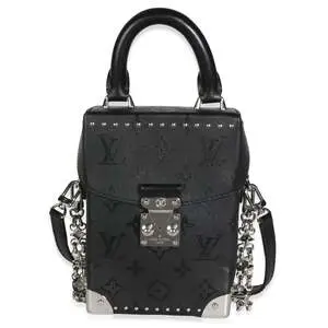 LOUIS VUITTON Monogram Calfskin Print Camera Box