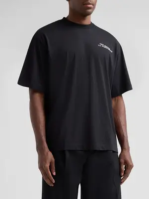 Off-White Type Arrow Skate Logo Graphic Cotton T-shirt