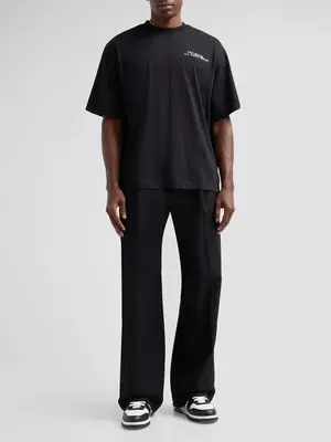 Off-White Type Arrow Skate Logo Graphic Cotton T-shirt