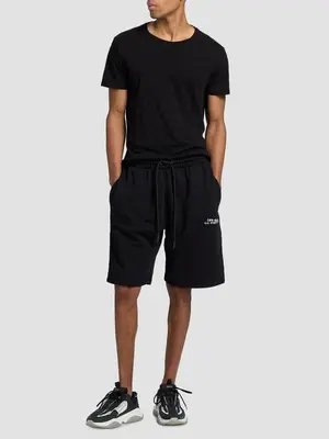 Off-White Type Diagonal Skate Sweat Shorts