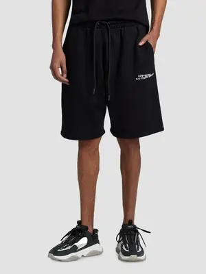 Off-White Type Diagonal Skate Sweat Shorts