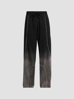 Off-White Offline Cotton Relaxed Track Pants - Black