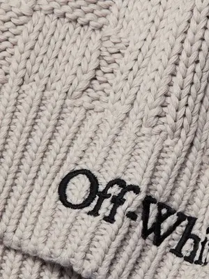 Off-White Arrow 3d Stitch-knit Crewneck Sweater
