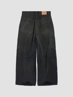 Balenciaga Ripped Off Baggy Jeans