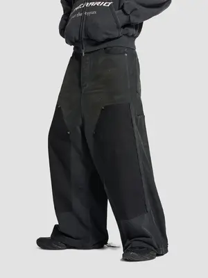 Balenciaga Ripped Off Baggy Jeans