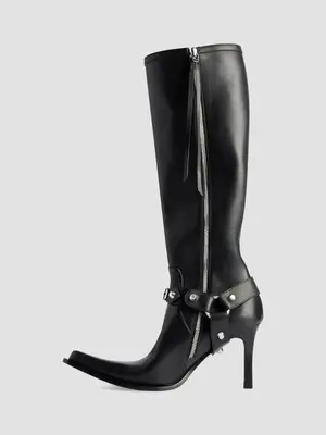 Balenciaga City Boots With Harness