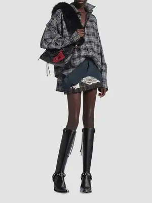 Balenciaga City Boots With Harness