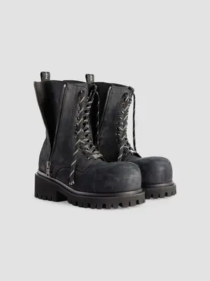 Balenciaga Stomper Zipped Booties