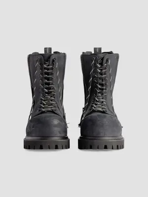 Balenciaga Stomper Zipped Booties