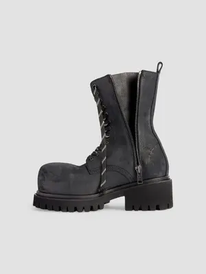 Balenciaga Stomper Zipped Booties