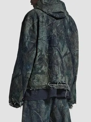 Balenciaga Hooded Workwear Jacket