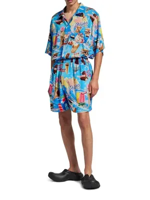 Balenciaga Sweat Treat Pyjama Shorts