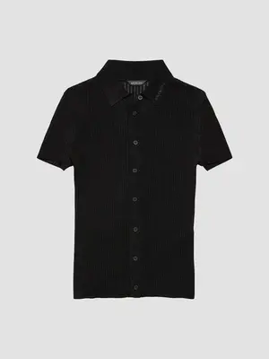 Balenciaga Short Sleeve Shirt - Black