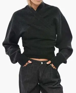 Balenciaga Cross-over Sweater