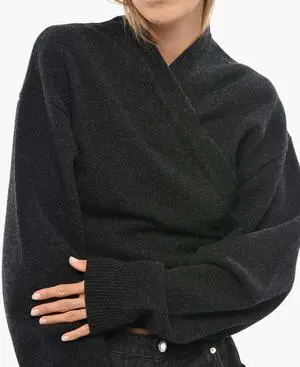 Balenciaga Cross-over Sweater