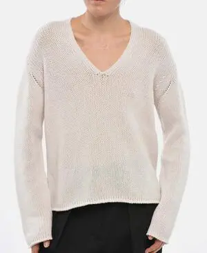 FORTE_FORTE V-neck Sweater