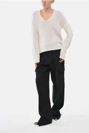 FORTE_FORTE V-neck Sweater