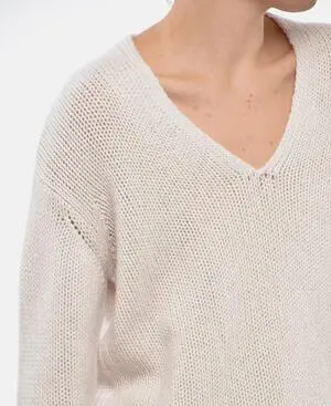 FORTE_FORTE V-neck Sweater
