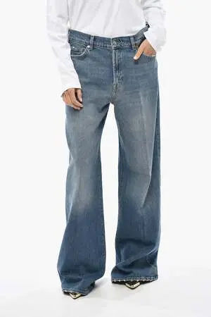 7 For All Mankind Lotta Wide-leg Jeans - Blue