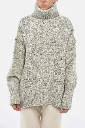 Max Mara Giochi High-neck Sweater - Gray