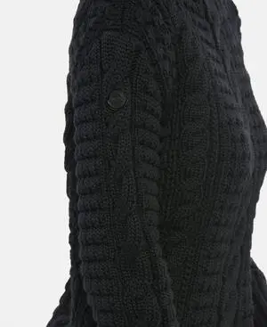 Moncler X Edward Enninful Genius 4 Cable-knit Turtleneck Sweater