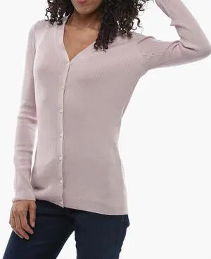 Prada Ribbed Cardigan