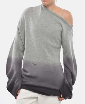 Dior Asymmetric Sweater With Degradé Effect