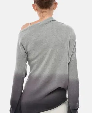 Dior Asymmetric Sweater With Degradé Effect