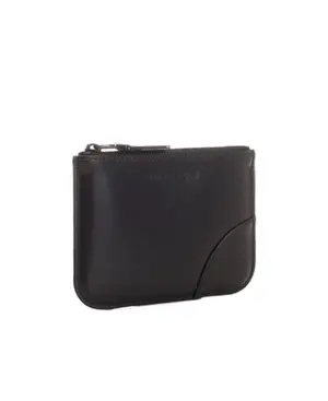 Comme Des Garçons Zip-fastening Curved Coin Purse